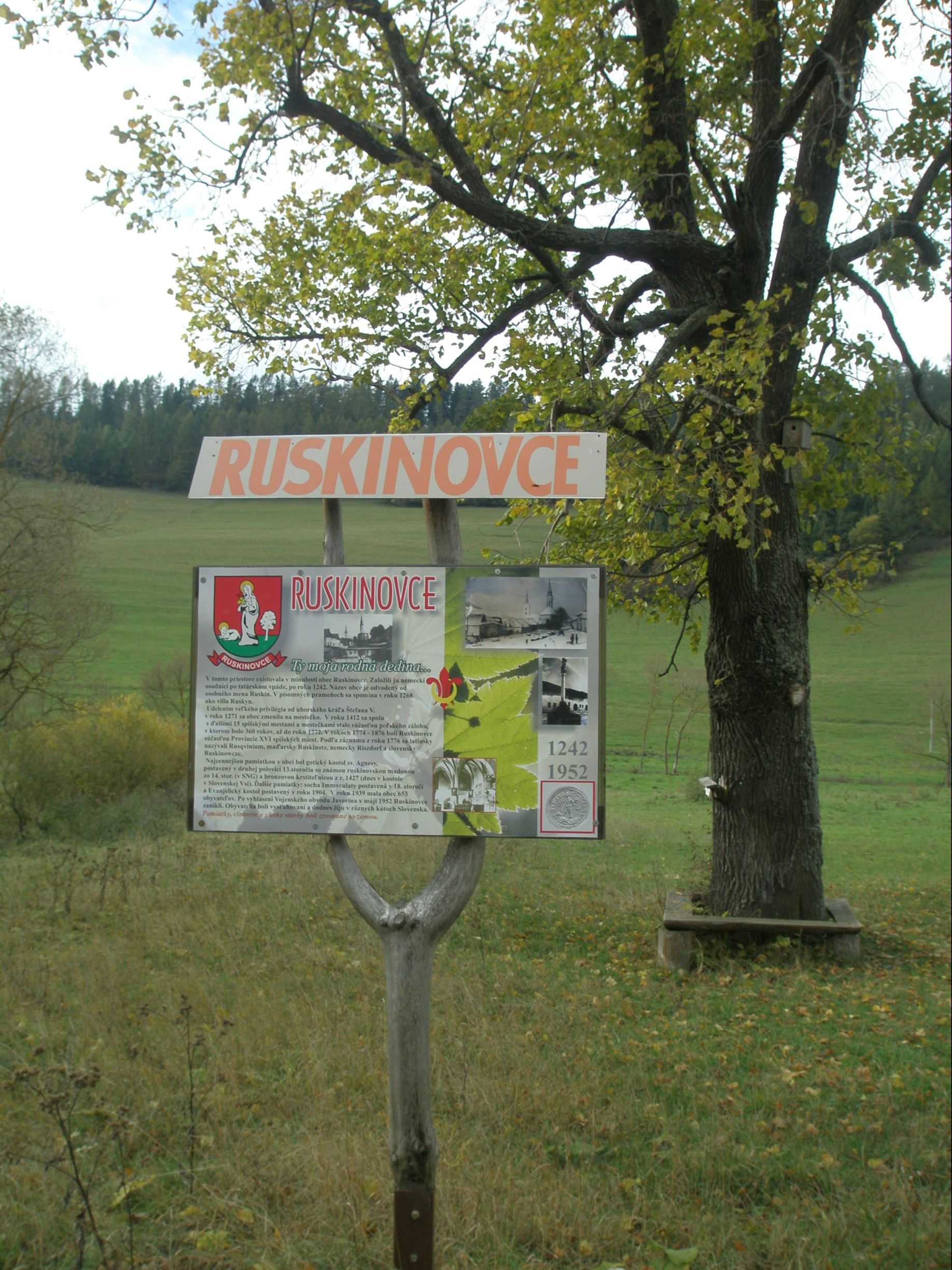 Za tajomstvami Ruskinoviec alebo smutná sága jednej obce - prosilva ...